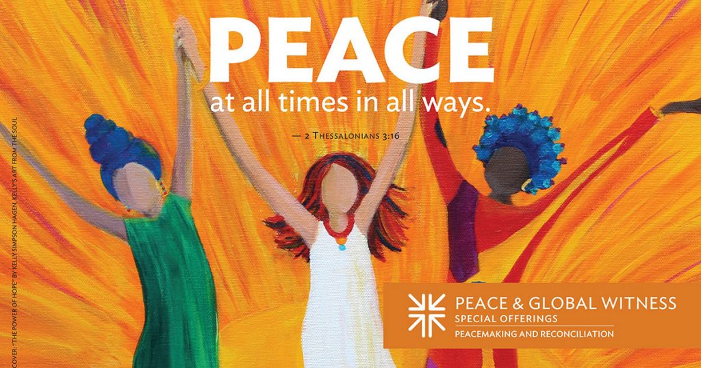 Peace and Global Witness Offering